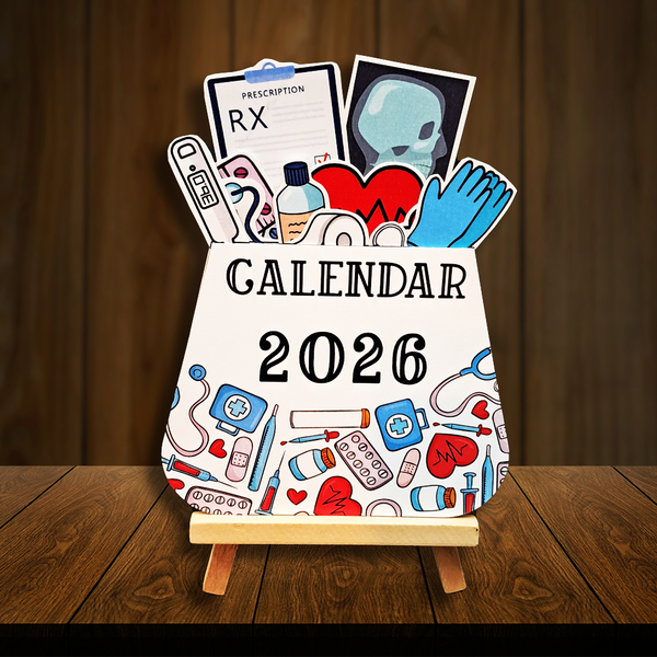 Medical Theme New Year Calendar 2025 | Custom Pharma Gifts – Designarium
